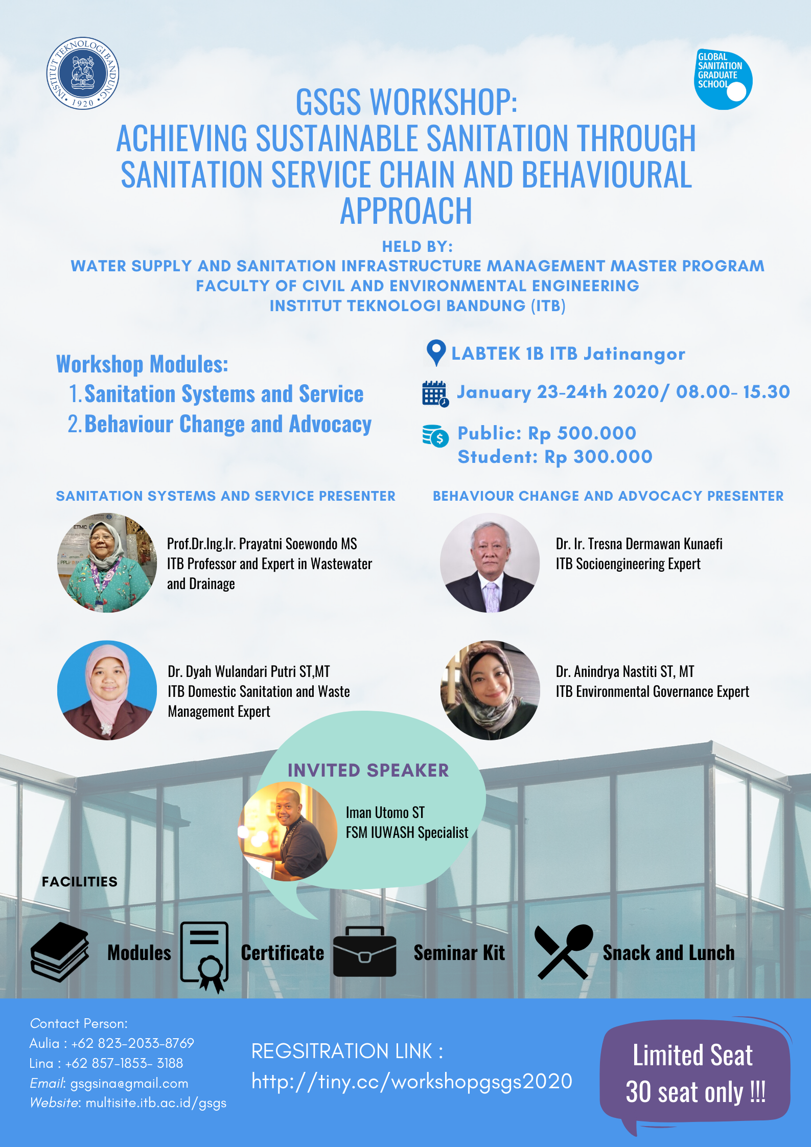 OLC/OCC (Workshop) – Global Sanitation Graduate School – Indonesia